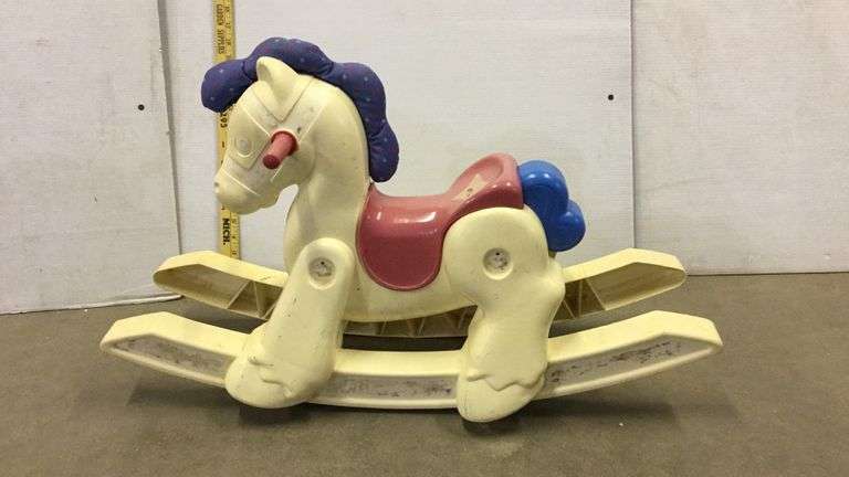 Plastic Rocking Horse - Sherwood Auctions