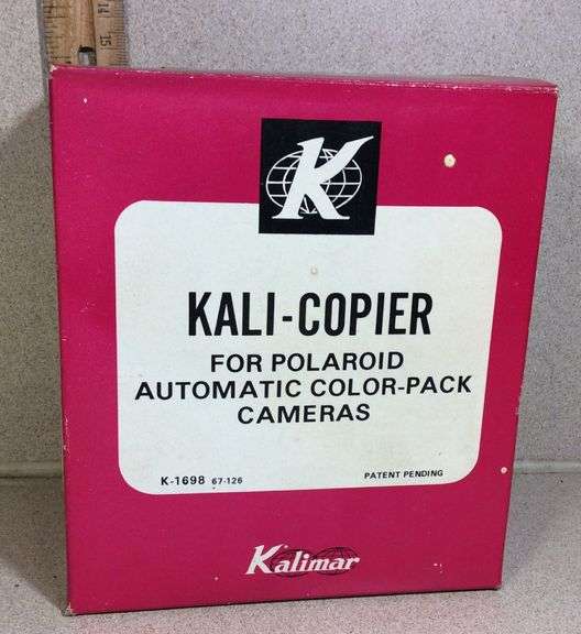 Kalimar Kali-Copier For Polaroid Auto Color Pack Cameras - Sherwood ...