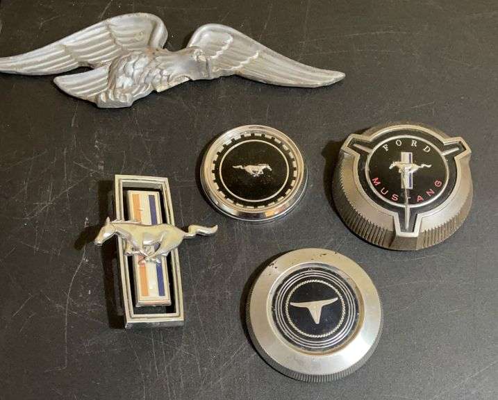Ford Mustang & Maverick Car Emblems - Sherwood Auctions