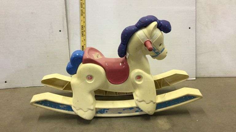Plastic Rocking Horse - Sherwood Auctions
