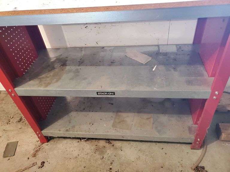 Stack-On Workbench. - Sherwood Auctions
