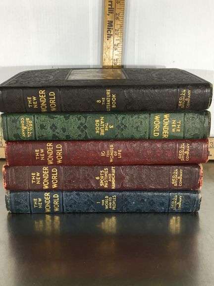 The New Wonder World Book Colection - Sherwood Auctions