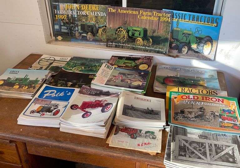 John Deere farm collector calendars, Antique power magazines, Green ...