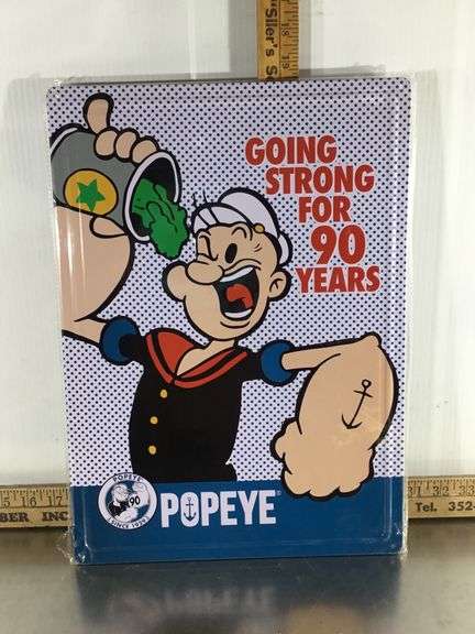 Popeye Sign - Sherwood Auctions