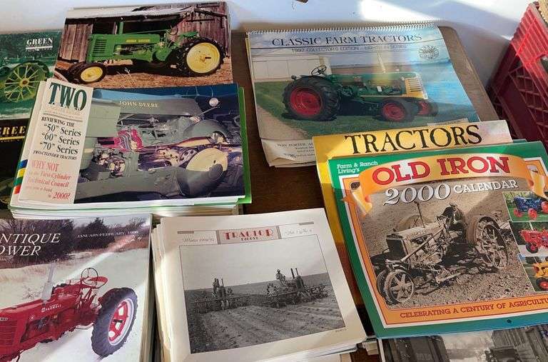 John Deere farm collector calendars, Antique power magazines, Green ...