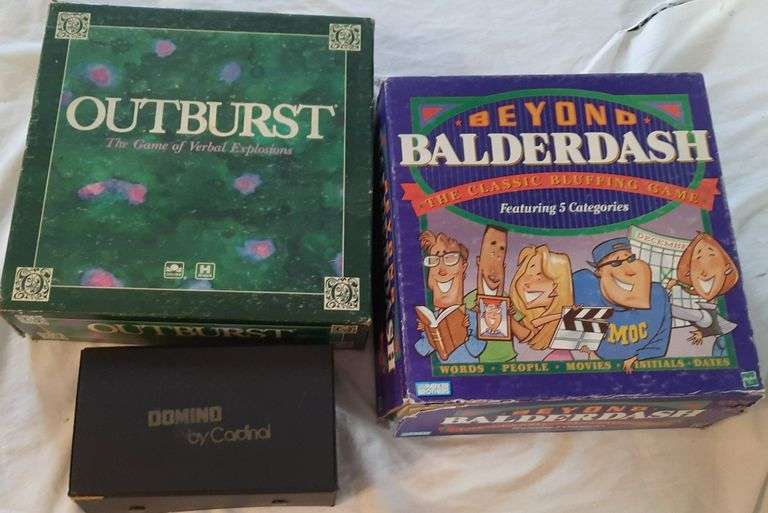 Outburst Game and More - Sherwood Auctions