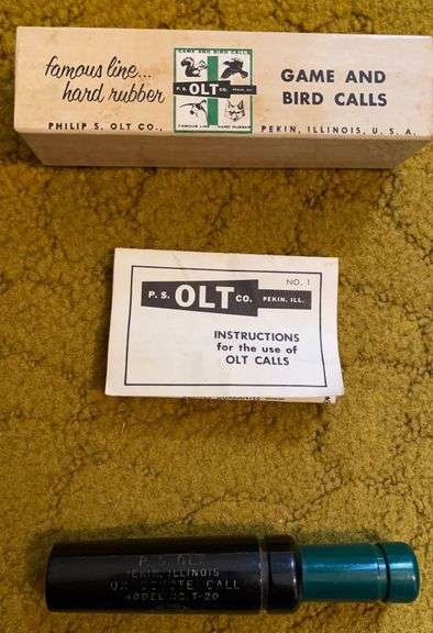 P.S. Olt Game/Bird Call - Sherwood Auctions