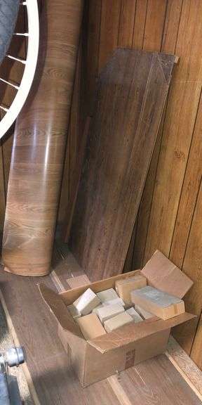 Lots of Items! Wood, Linoleum, Screen & more - Sherwood Auctions