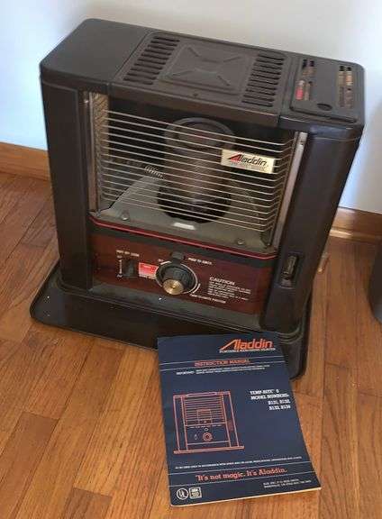 Aladdin portable kerosene heater, works - Sherwood Auctions