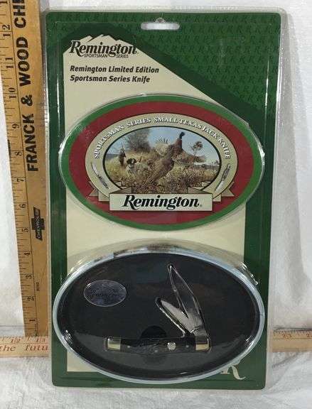 NEW Remington Limited Edition Sportsman Series Knife with Tin ...