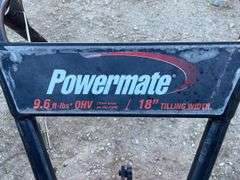 Powermate Rear Tine Tiller - Sherwood Auctions