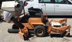 Woods Mow’n Machine 1250 Lawn Mower & Bagger - Sherwood Auctions