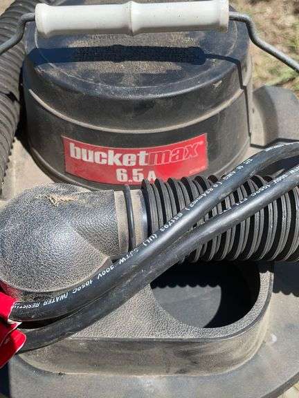 Bucket Max Vacuum Sweeper - Sherwood Auctions