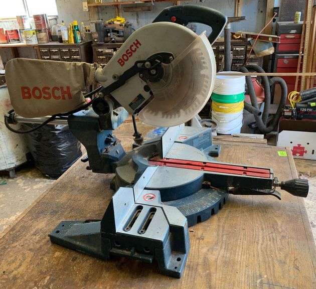 BOSCH 10” Slide Compound Miter Saw - Sherwood Auctions