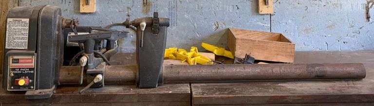 Craftsman 12” Wood Lathe - Sherwood Auctions