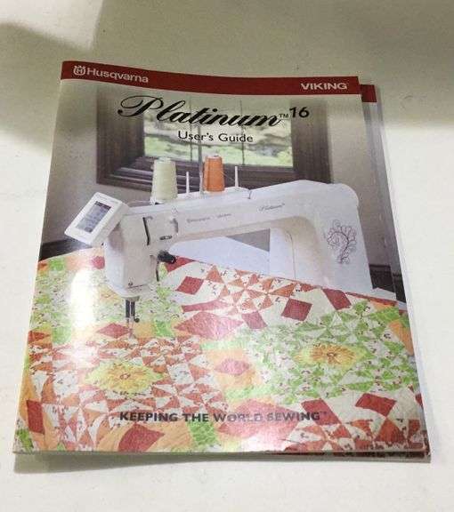 Husqvarna Platinum Viking 16 Sewing Machine, Table & Stool - Sherwood ...