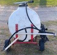 Pull Behind Garden Sprayer w/ 25 Gal. Tank - Sherwood Auctions