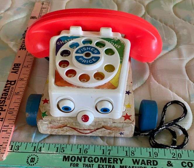 Fisher Price Ring Toy & Chatter Telephone - Sherwood Auctions
