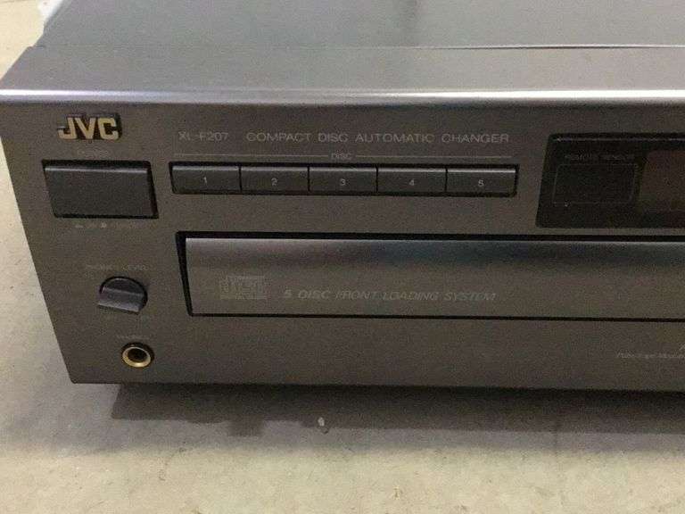 JVC 5 Disc & VCR Player - Sherwood Auctions