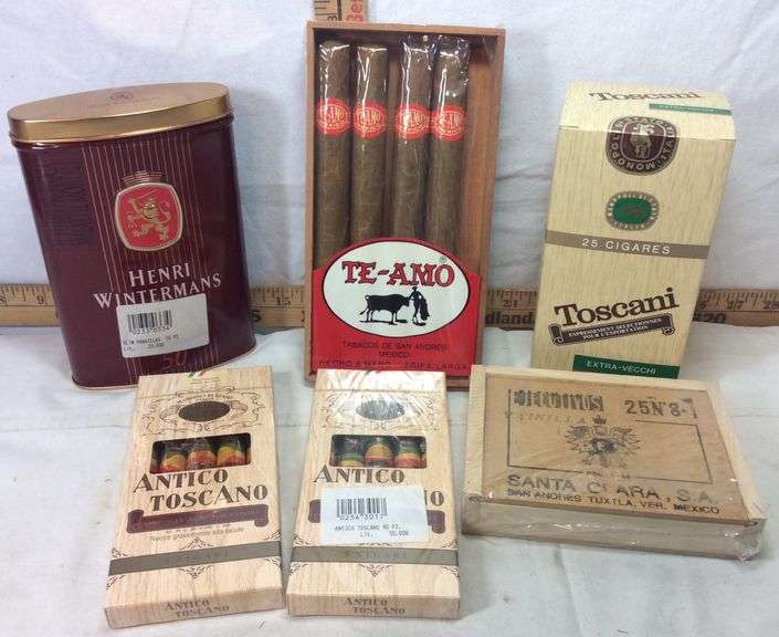 Foreign Cigars & Slim Pantellas, Italy, Mexico & Holland, Individually ...