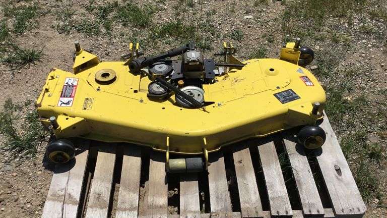 54 Mulcher Compatible Mower Deck for John Deere 425 - Sherwood Auctions