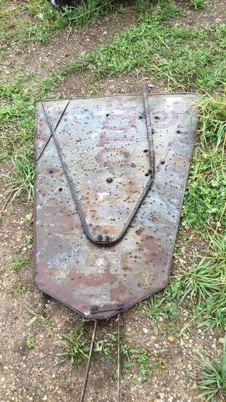 Windmill Fin 93” Tall (35 x 49 solid Metal part) - Sherwood Auctions