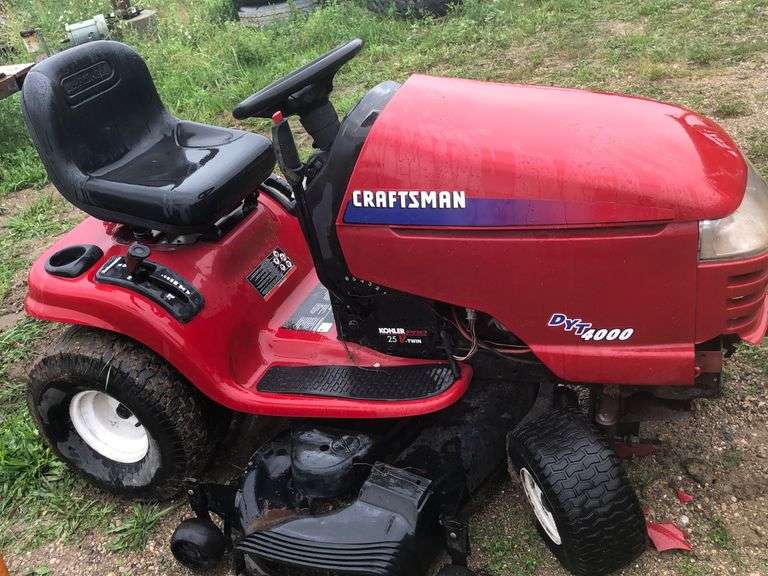 Craftsman DYT 4000 Mower - Sherwood Auctions