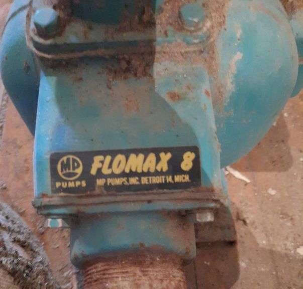 Flomax 8 Pump, Unknown Condition - Sherwood Auctions