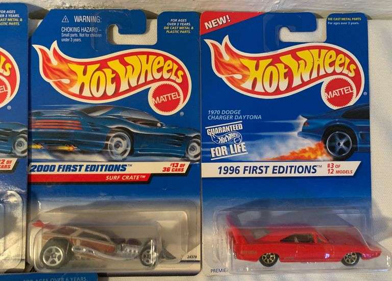 1997-2000 First Editions Hot Wheels - Sherwood Auctions
