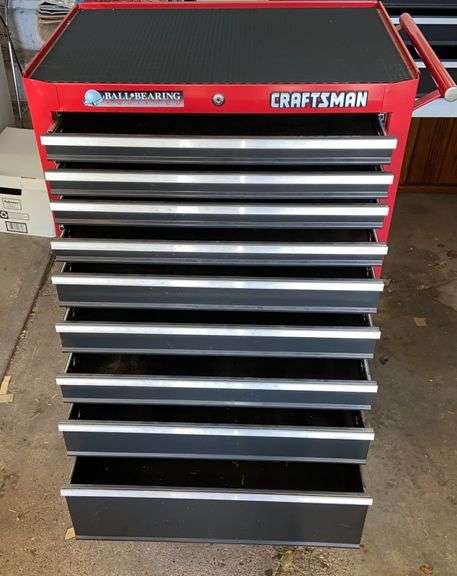 Craftsman tool box w/ wheels - Sherwood Auctions