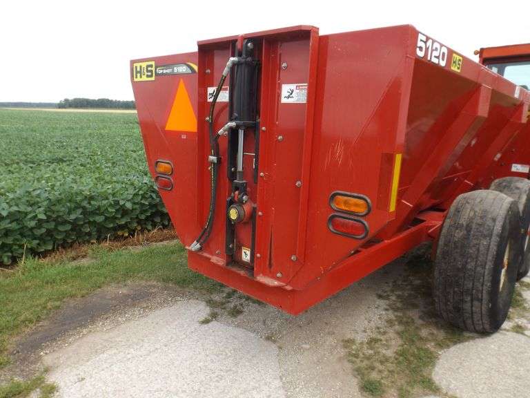 H&S #5120 Top-Shot Manure spreader - Sherwood Auctions