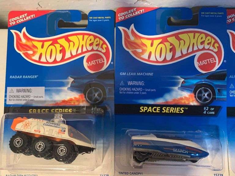 Complete hot wheels space series - Sherwood Auctions