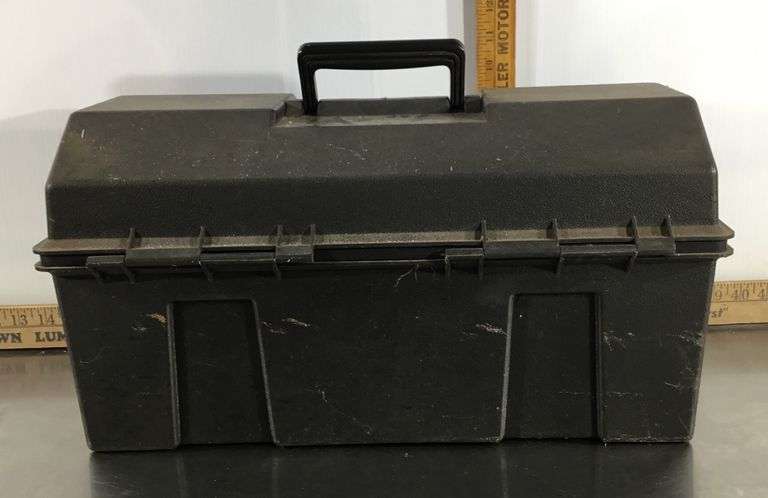 Akro Mils Plastic Tool Box - Sherwood Auctions