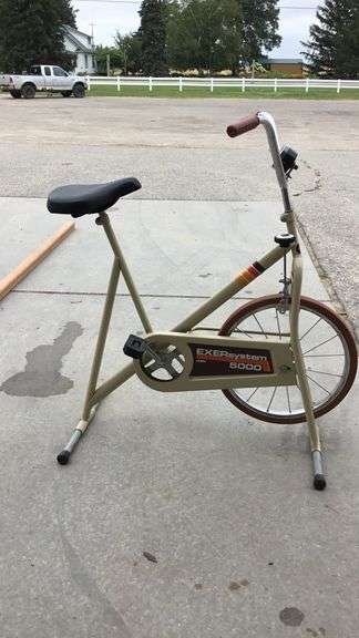 Huffy EXERsystem 5000 Stationary Bike - Sherwood Auctions