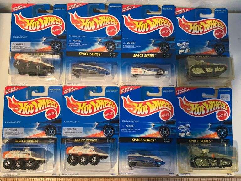Complete hot wheels space series - Sherwood Auctions