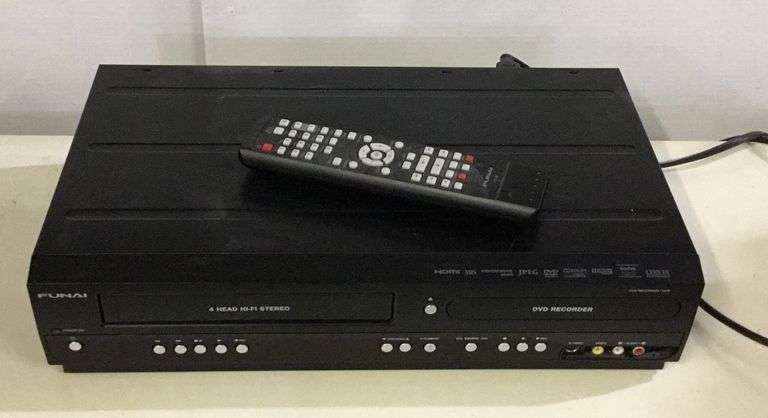 Funai VHS and DVD Player - Sherwood Auctions