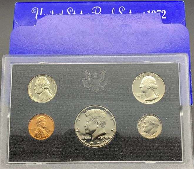 1972 U.S. Proof Set - Sherwood Auctions