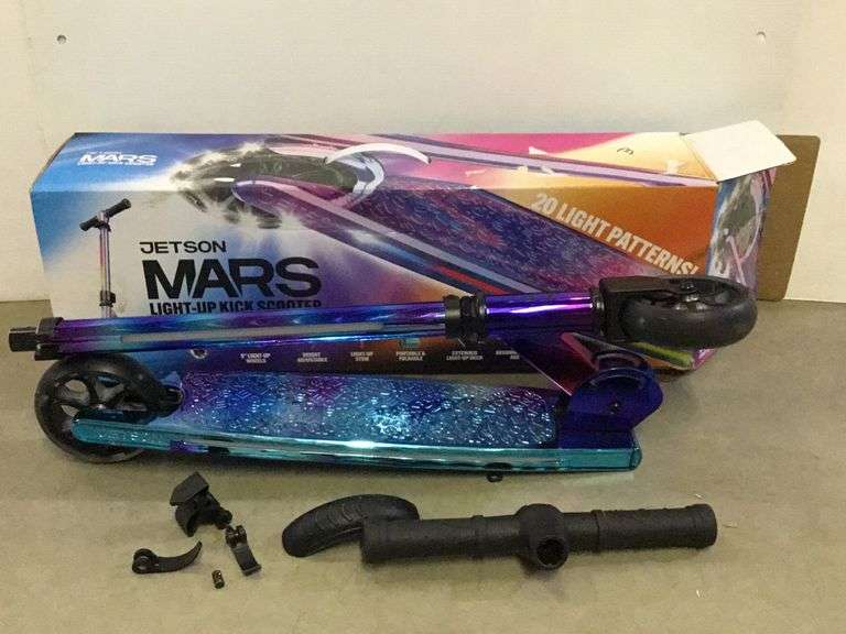 Jetson Mars Light Up Kick Scooter - Sherwood Auctions