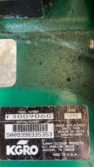 KGro Power Pro 3.5 HP Lawn Edger - Sherwood Auctions