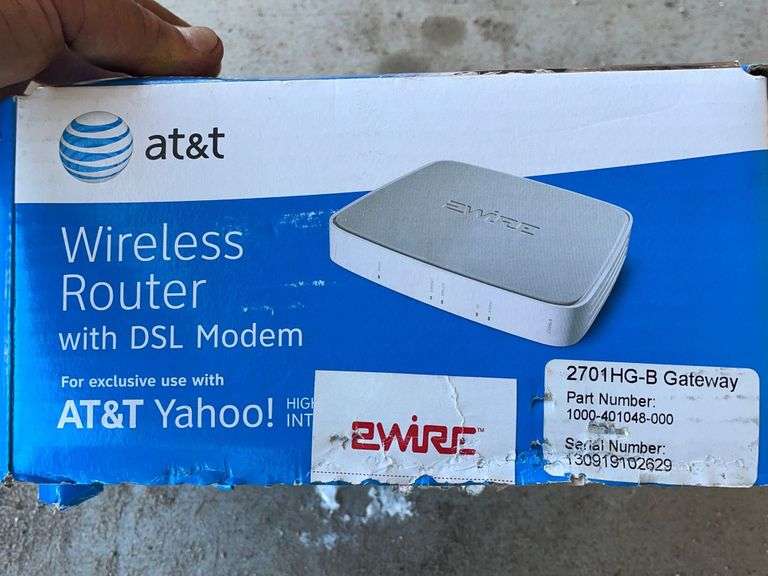 AT&T Wireless Router - Sherwood Auctions