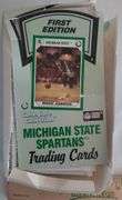 2 Boxes of Michigan State Spartan Trading Cards - Sherwood Auctions