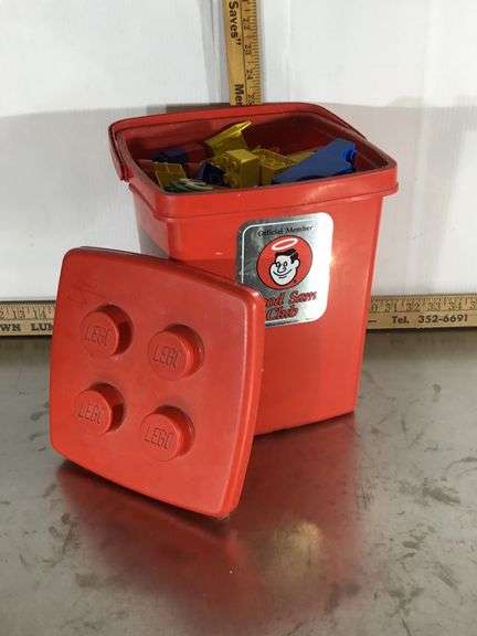 Lego Storage Box and Legos - Sherwood Auctions