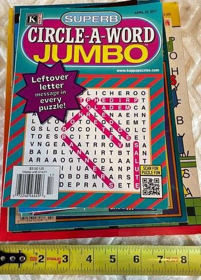 Word Search Books - Sherwood Auctions