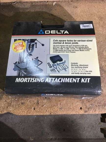 Delta Mortising Attachment Kit New in Box - Sherwood Auctions