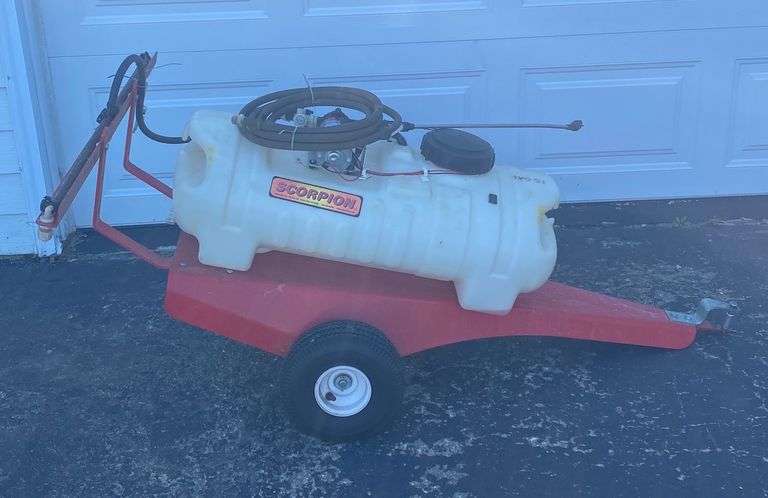 Scorpion 15 Gal. Pull Type Yard Sprayer - Sherwood Auctions