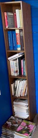Six Foot Tall Bookshelf, Magazine’s, Book Collection & Percheron News ...