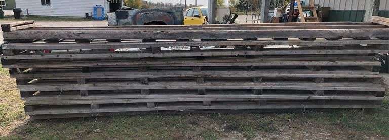 2 x 4 Pallets for Pole Barn Steel - Sherwood Auctions