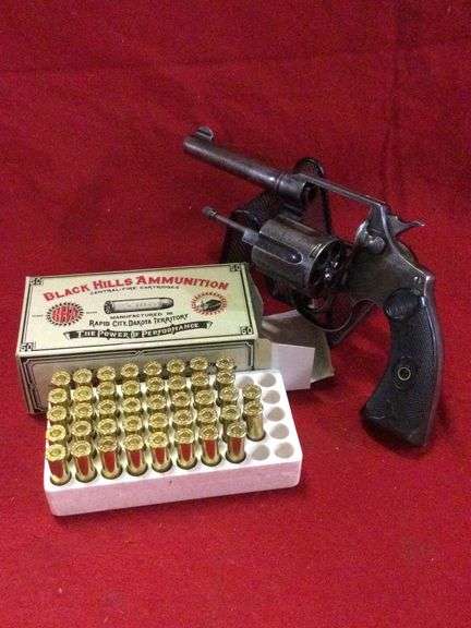 Early 1900 Police Positive Special Colt Revolver 32-20 and Ammo ...