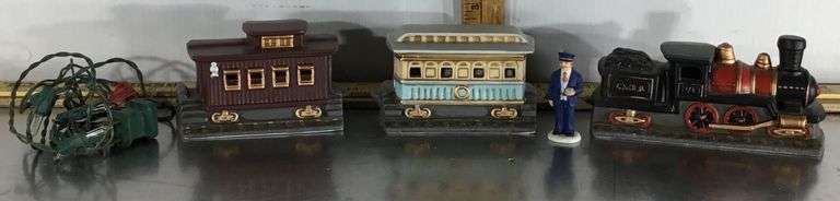 Lefton Colonial Village Train & Cart’s - Sherwood Auctions