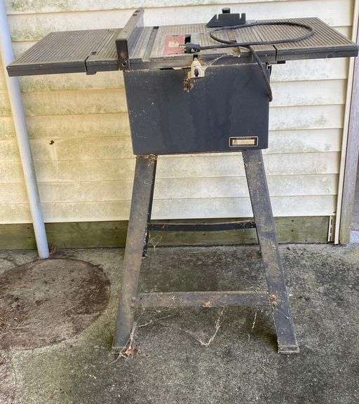 Sears Craftsman 10” 2.5 HP Direct Drive Table Saw - Sherwood Auctions